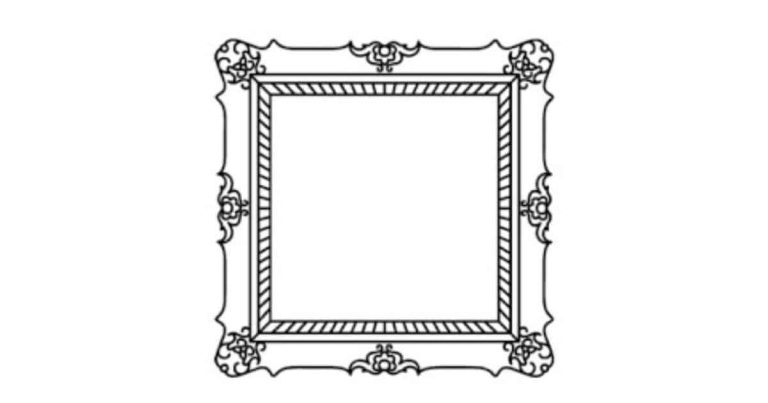 How To Draw A Mirror?