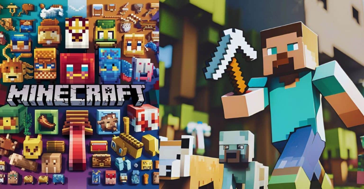 Exploring the Minecraft (2009) Game Icons Banners - Mirorfame